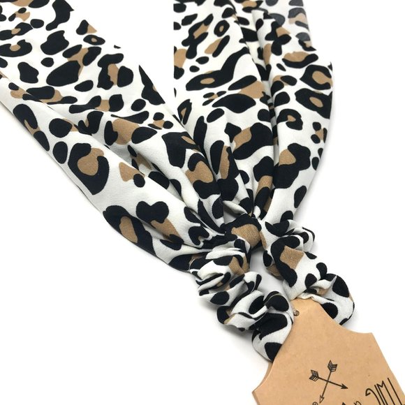 Twig & Arrow | Accessories | Newtwig Arrow Leopard Pony Hair Scrunch ...